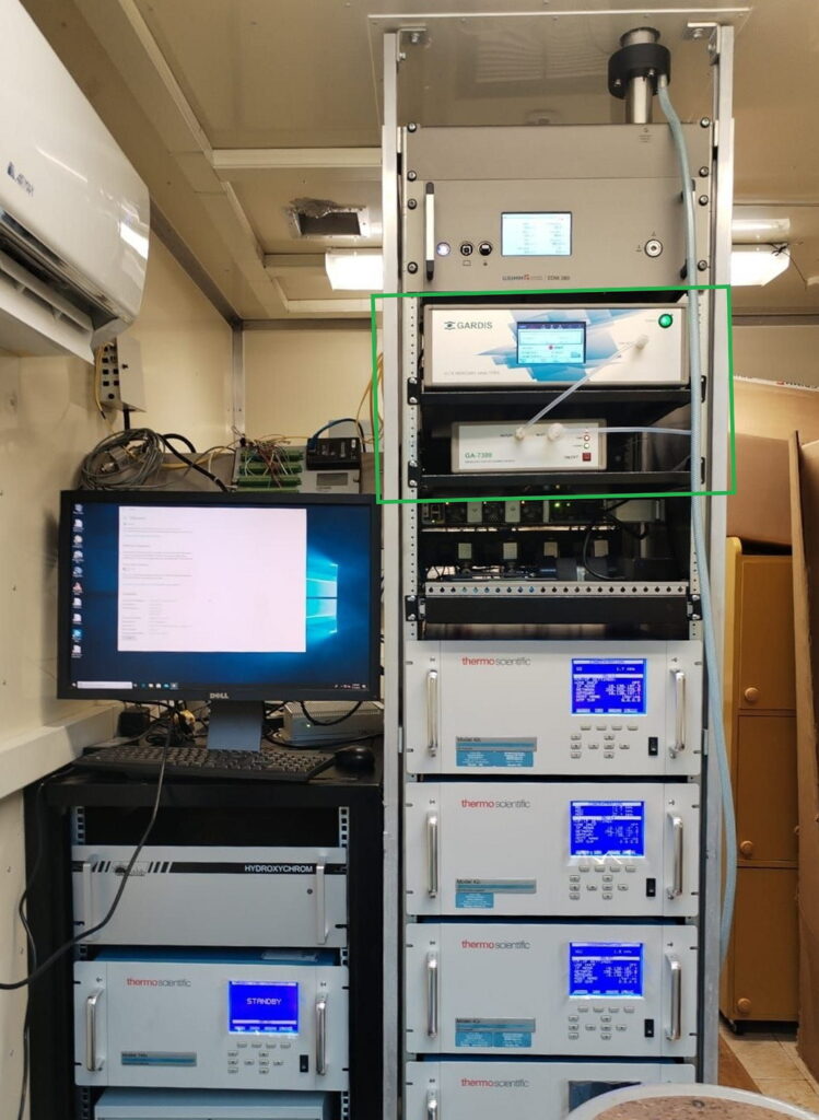 Portable gaseous mercury analyzer G-7X - Ultra Trace Portable Mercury ...